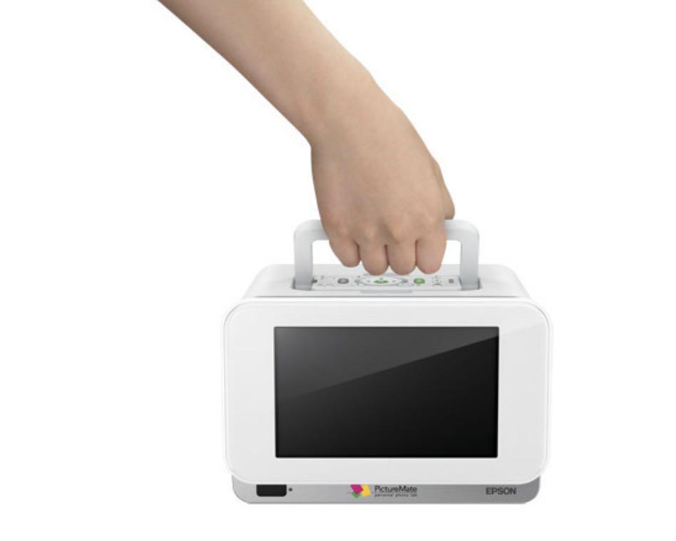 Epson PictureMate Show Digital Frame / Compact Photo Printer - PM 300 ...