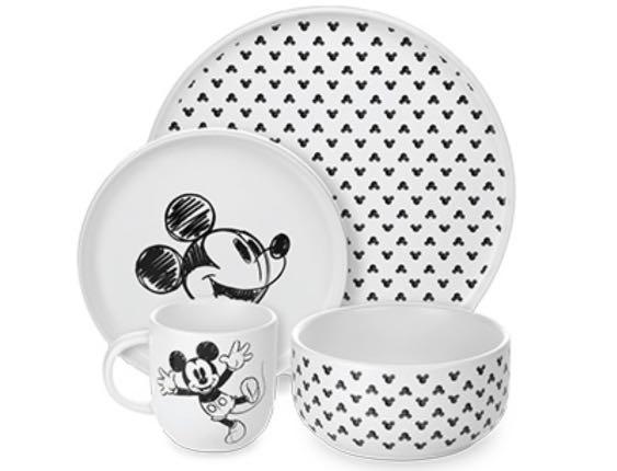 Disney Mickey Mouse Ceramic Dinnerware Set, Furniture & Home Living ...