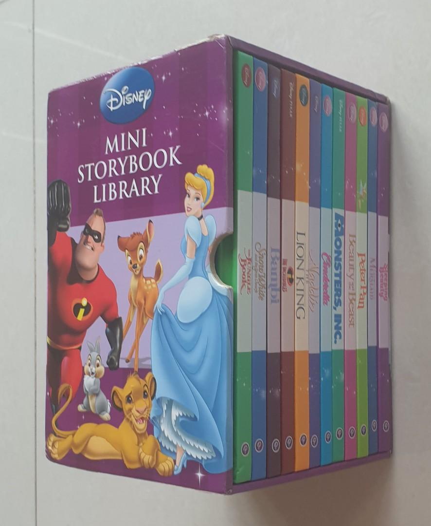 Disney mini storybook library, Hobbies & Toys, Books & Magazines ...
