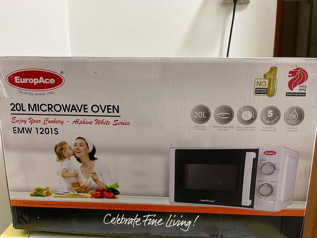 EuropAce - 20L Microwave Oven 3 months old, TV & Home Appliances ...