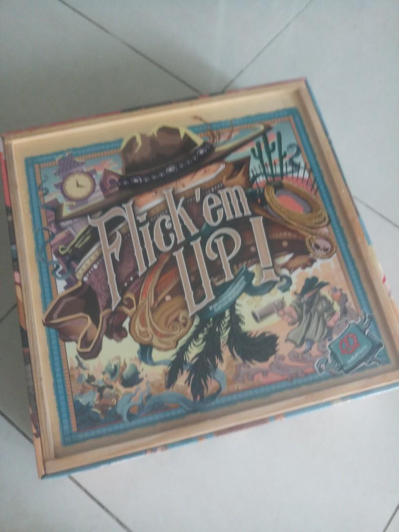 Flick em Up Board Game, Hobbies & Toys, Toys & Games on Carousell