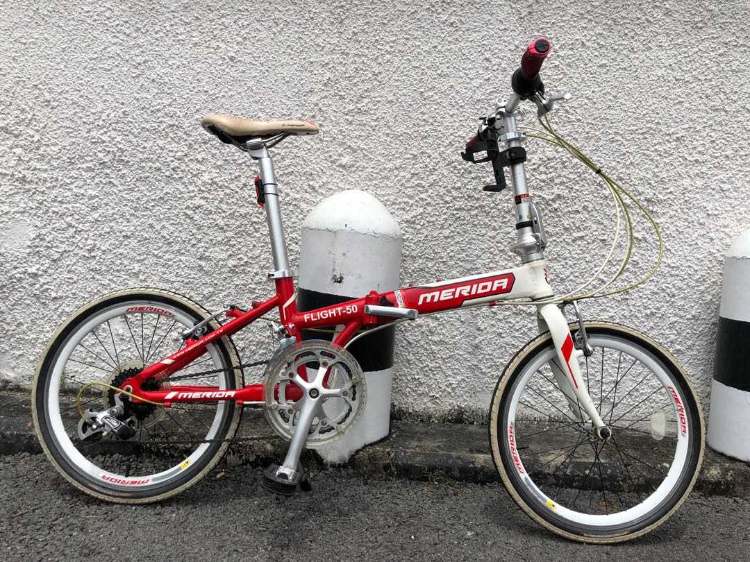 Foldable Bike MERIDA FLIGHT 50, Sports Equipment, Bicycles & Parts ...