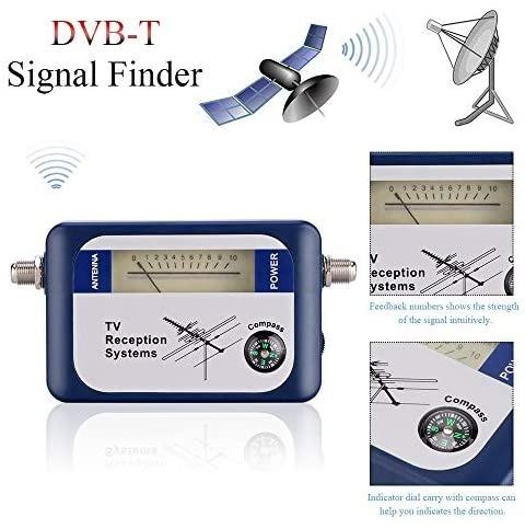 Free Shipping - DVB-T Digital Signal Finder Meter Aerial Terrestrial TV ...