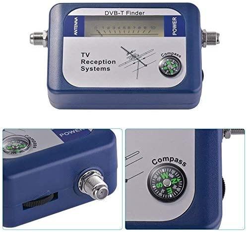 Free Shipping - DVB-T Digital Signal Finder Meter Aerial Terrestrial TV ...