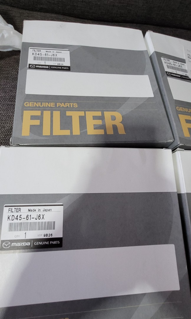 Genuine Mazda (KD45-61-J6X) Cabin Air Filter, Car Accessories ...
