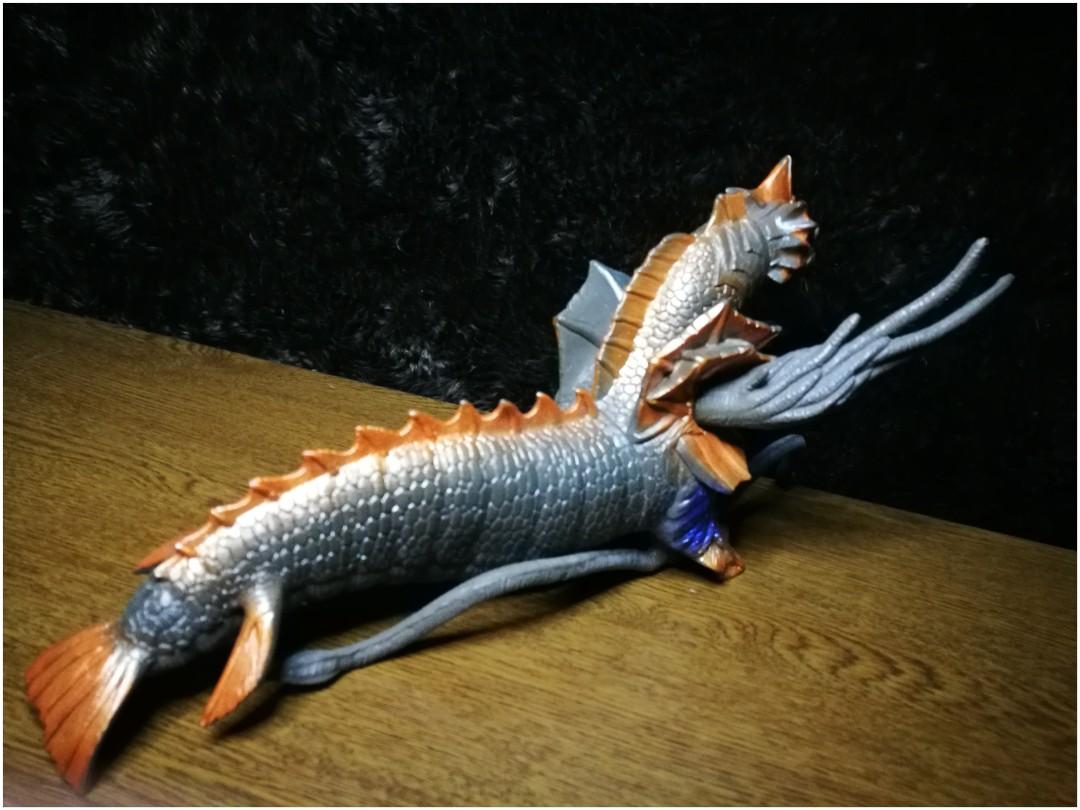 Godzilla Kaiju "Kaishin Muba" The Water God by: 1994 Bandai, Hobbies ...