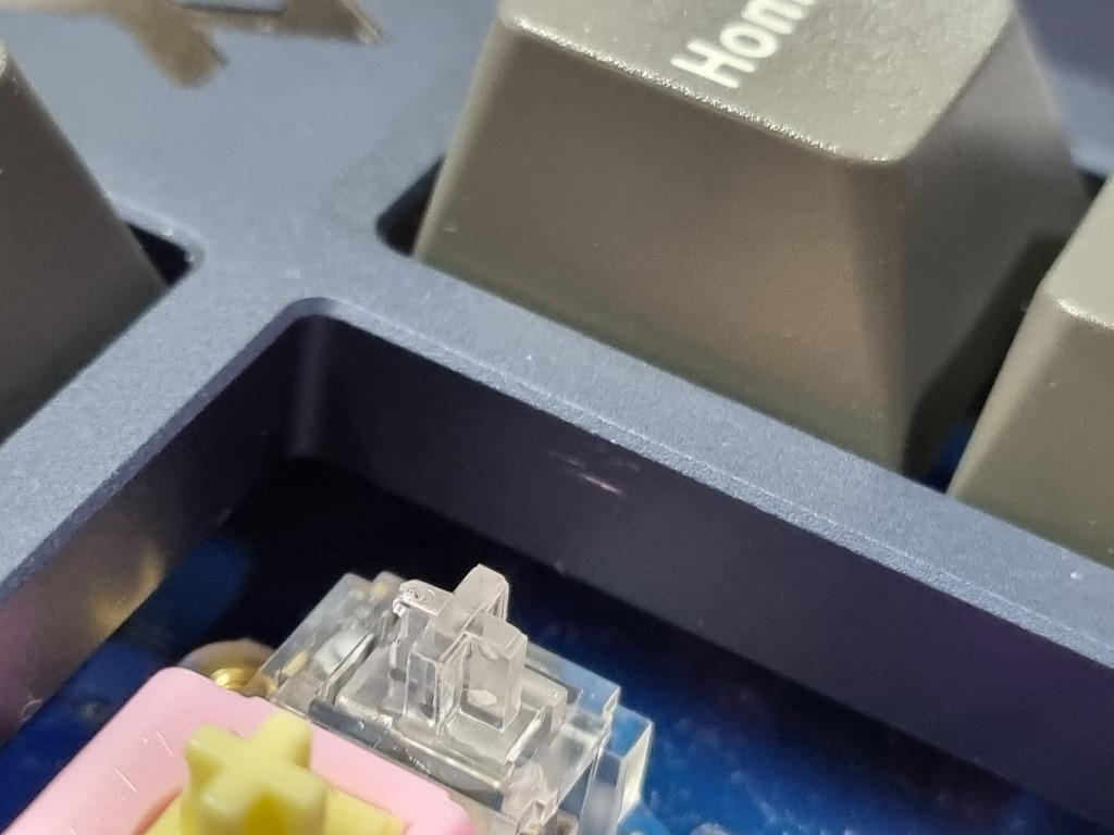 Gok 7V (Navy, with alu plate) Custom Keyboard kit, Computers & Tech ...