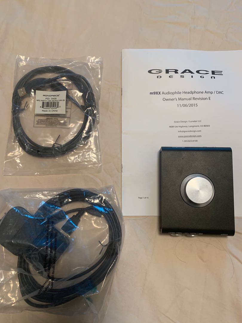 Grace Design m9xx USB DAC with Headphones Amp（Massdrop edition）with ...