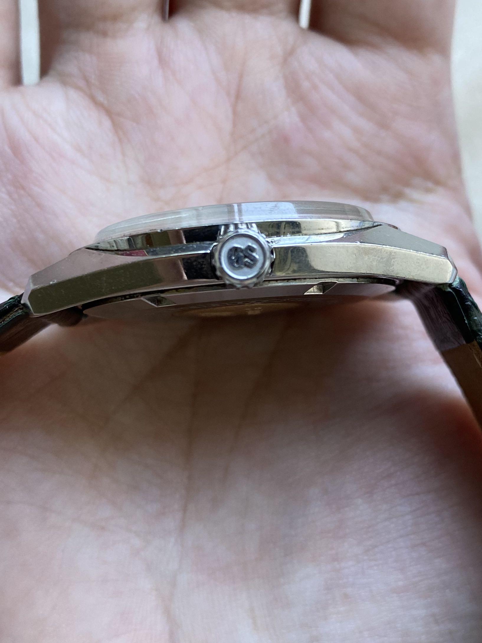 Grand Seiko GS44 (4420-9000) Stainless Steel Grammar of Design Diashock ...