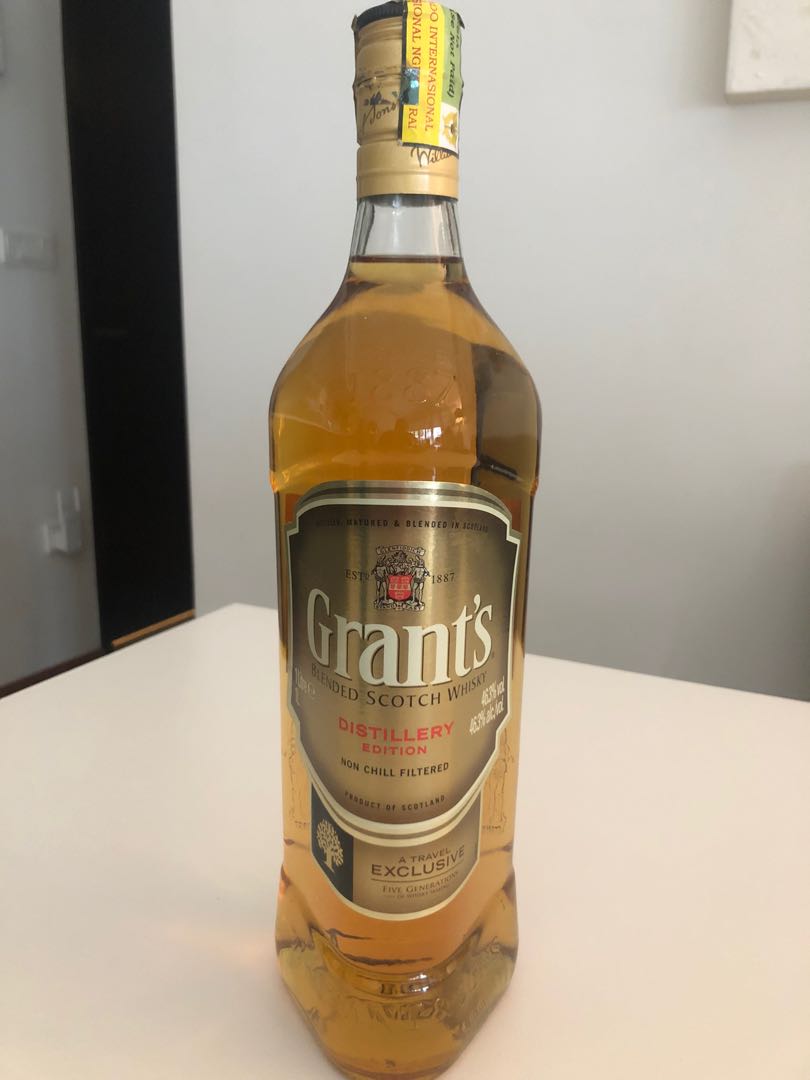 Grants Distillery Edition 1L Whisky, Food & Drinks, Beverages on Carousell