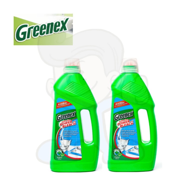 Greenex All Purpose Cleaner Original (2 x 1000ml), Furniture & Home ...