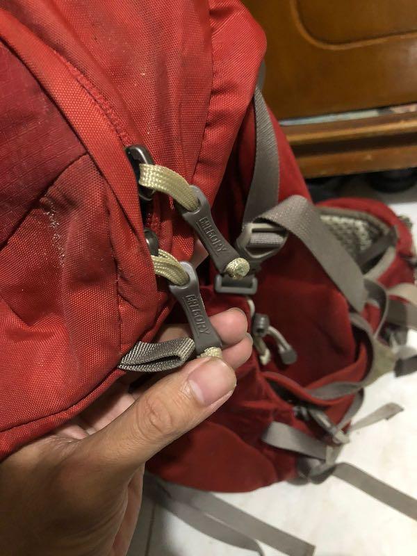 Gregory Carrier Bag Original Preloved, Fesyen Pria, Tas & Dompet ...