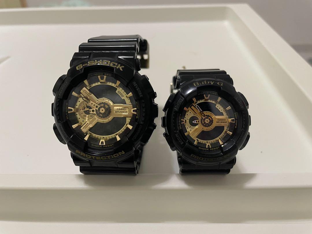 Gshock Couple Watch, Luxury, Watches on Carousell