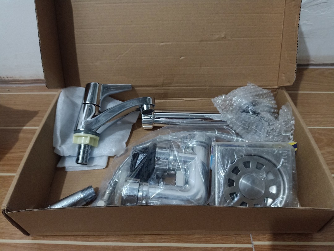 Hcg lavatory faucet and fittings, Furniture & Home Living, Bathroom ...