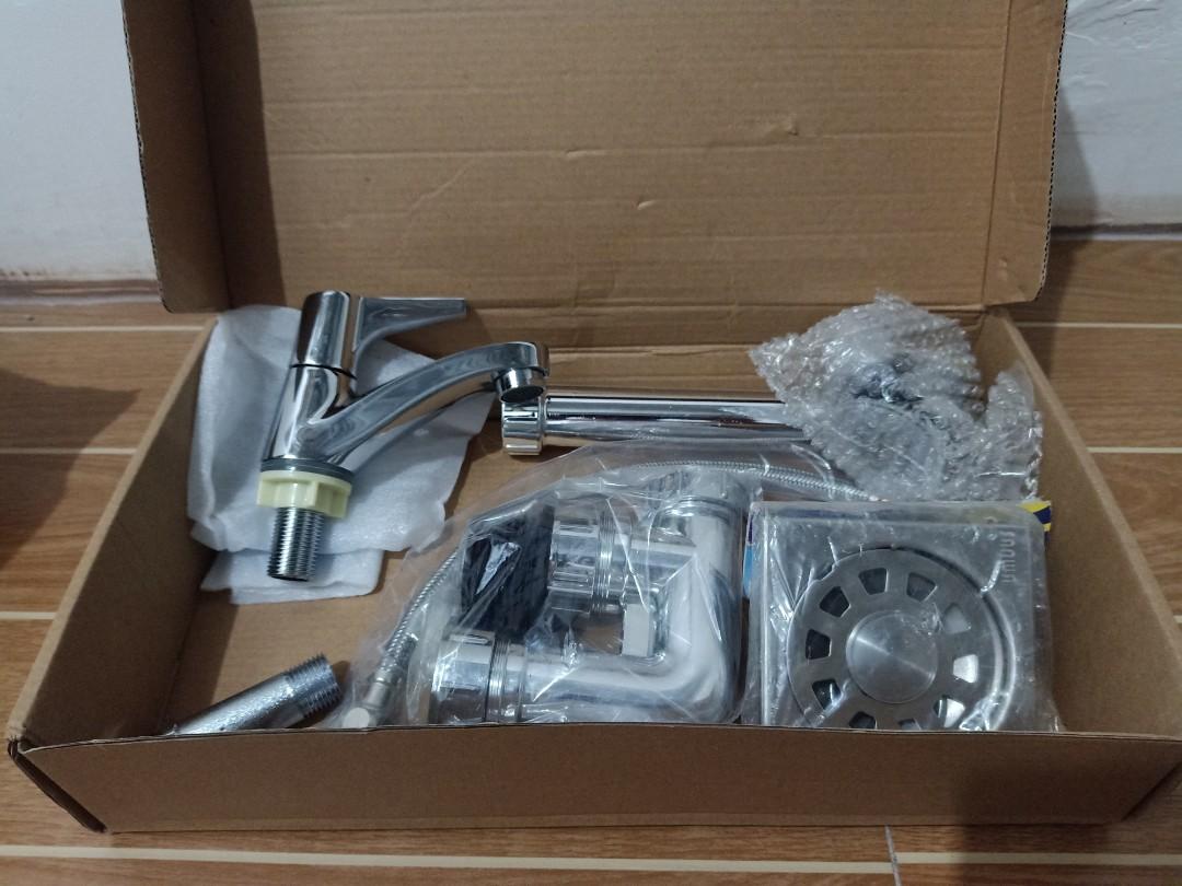 Hcg lavatory faucet and fittings, Furniture & Home Living, Bathroom ...