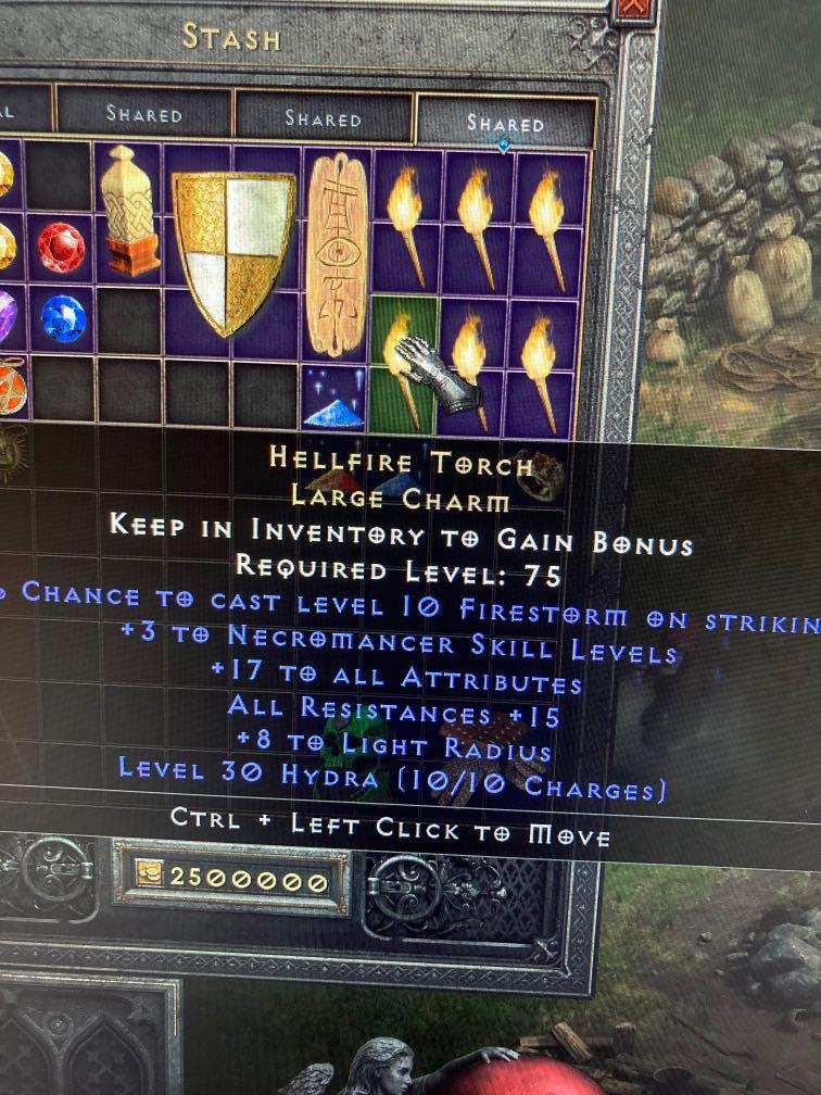 Hellfire Torch Necro 17/15, Video Gaming, Video Games, Others on Carousell