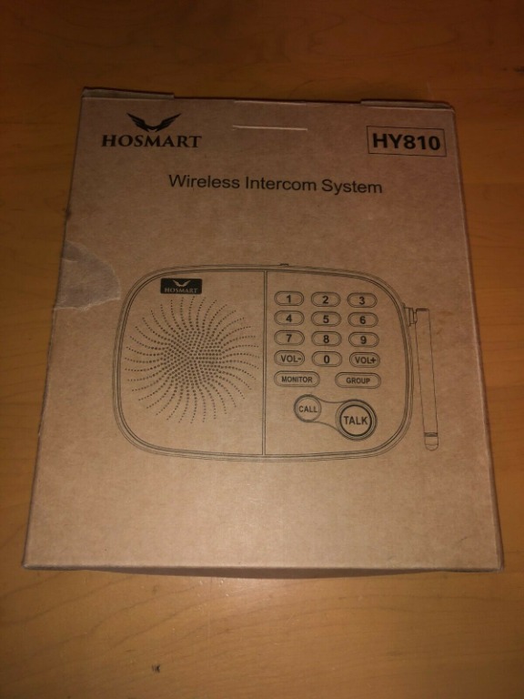 Hosmart Home Wireless Intercom System, TV & Home Appliances, Electrical ...