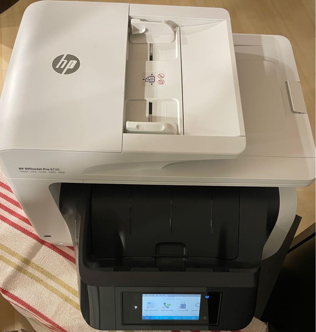 HP Printer OfficeJet Pro 8720, Computers & Tech, Printers, Scanners ...
