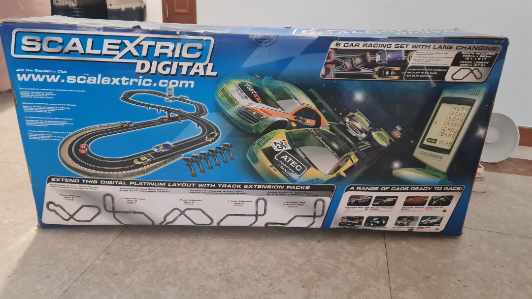 Huge digital scalextric set - $100, Hobbies & Toys, Toys & Games on ...
