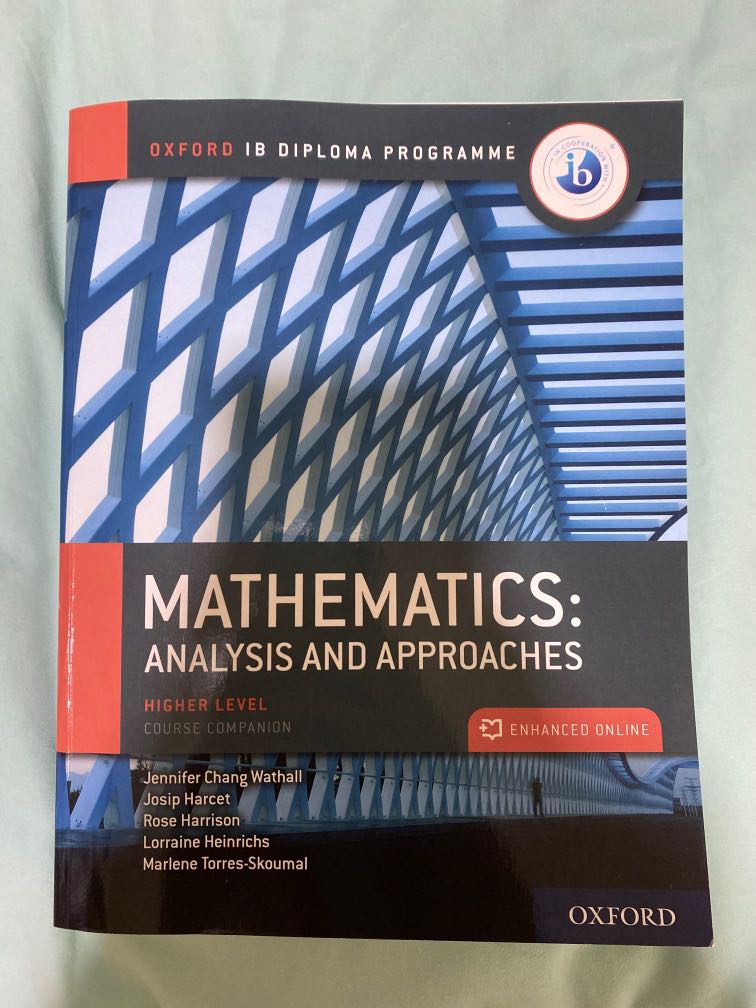IB MATHEMATICS ANALYSIS AND APPROACHES (AA) TEXTBOOK, Hobbies & Toys ...