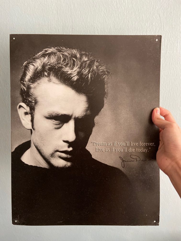 James Dean Frame, Hobbies & Toys, Collectibles & Memorabilia, Vintage ...