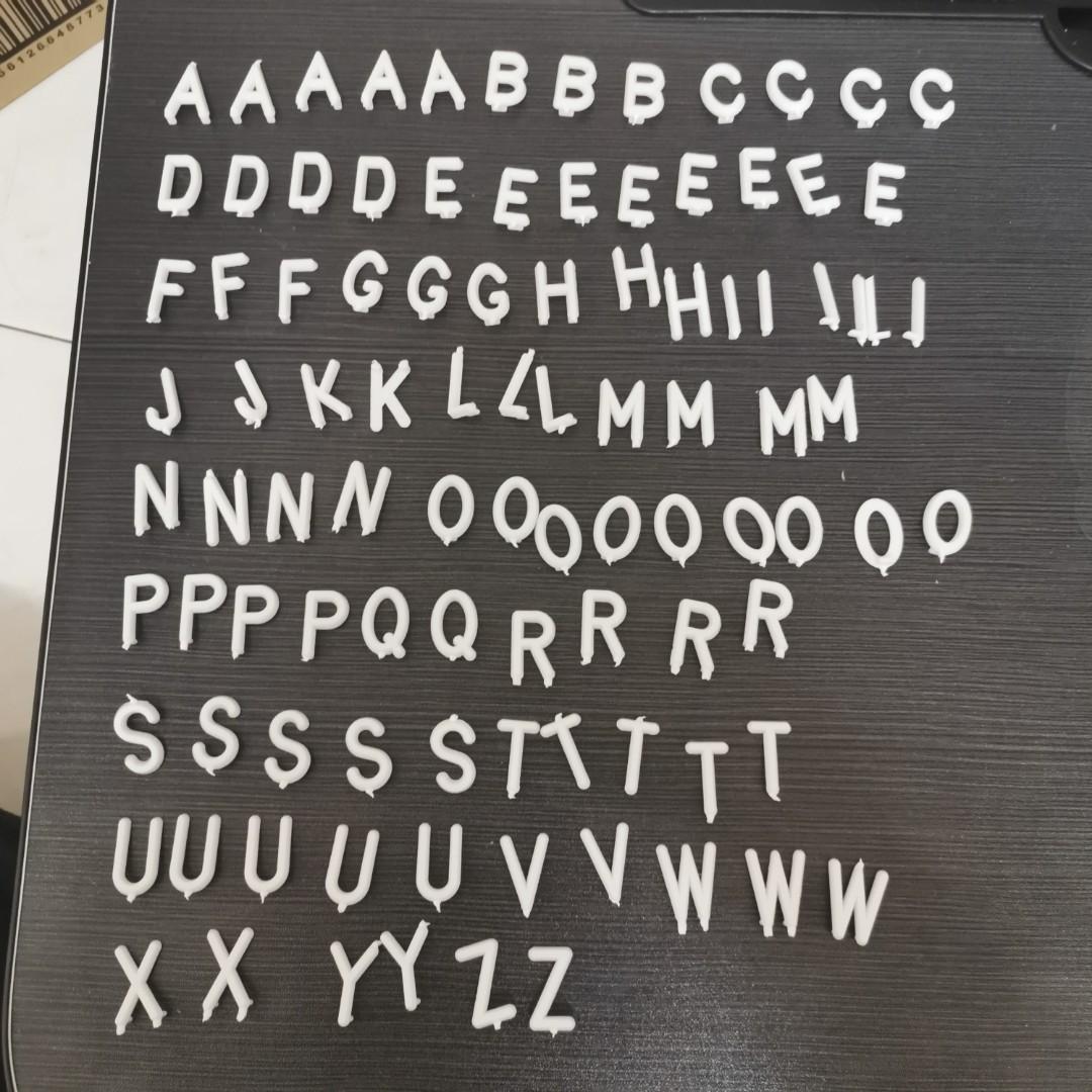 Kaison letter board word golden frame message handcraft, Furniture ...