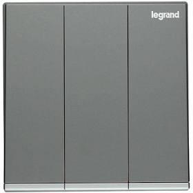 Legrand Grey 2 Way 3 Gang Switch, Furniture & Home Living, Lighting ...