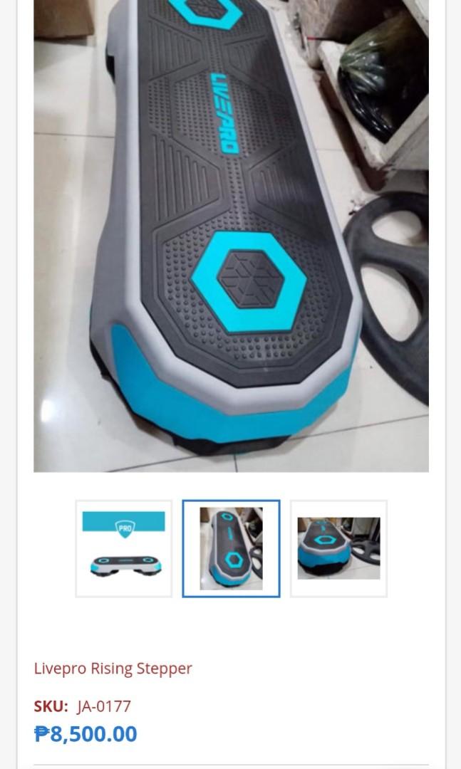 Livepro Rising Stepper Cardio work out aerobic exercise, Sports ...