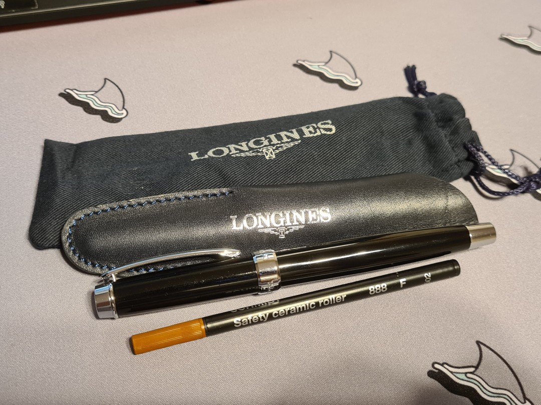 Longines Black Ballpoint Pen, Hobbies & Toys, Stationery & Craft ...