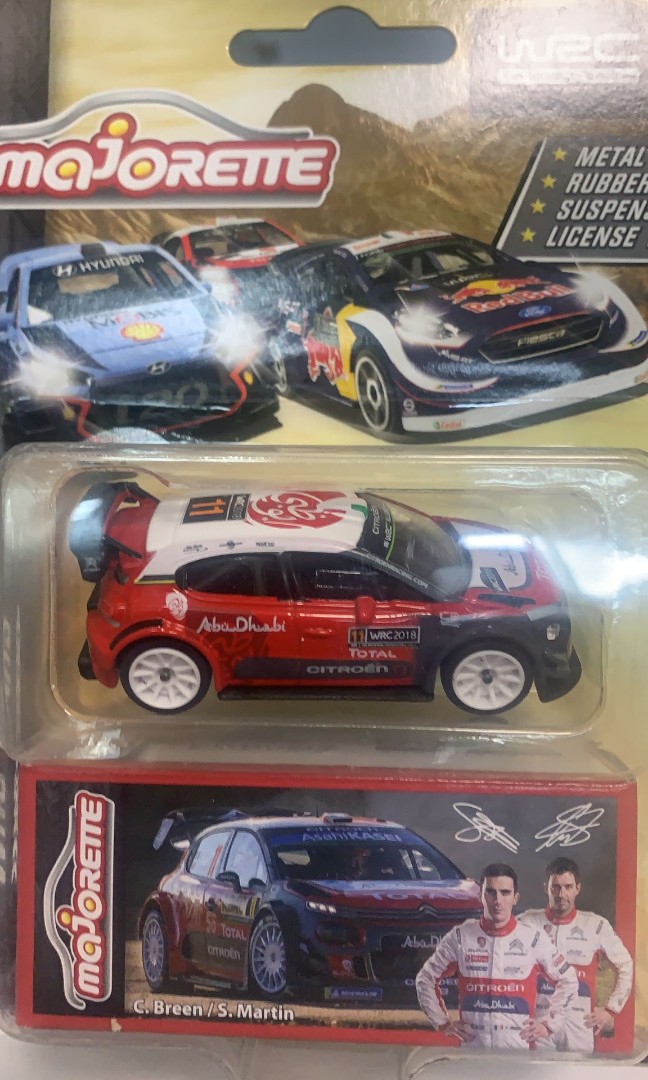 Majorette wrc rally cars, Hobbies & Toys, Toys & Games on Carousell