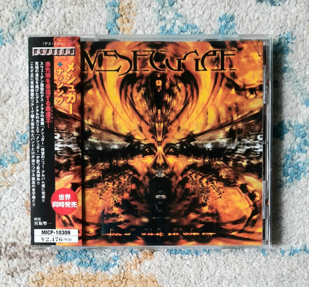 Meshuggah - Nothing CD, Hobbies & Toys, Music & Media, CDs & DVDs on ...