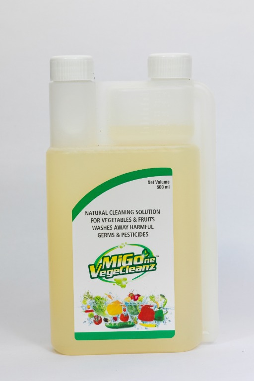 MiGone Natural FRUITS AND VEGETABLES Cleaning Solution 500 ml, Health ...