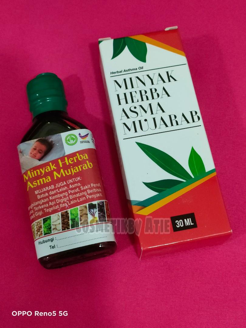 Minyak Herba Asma Mujarab, Health & Nutrition, Health Supplements ...