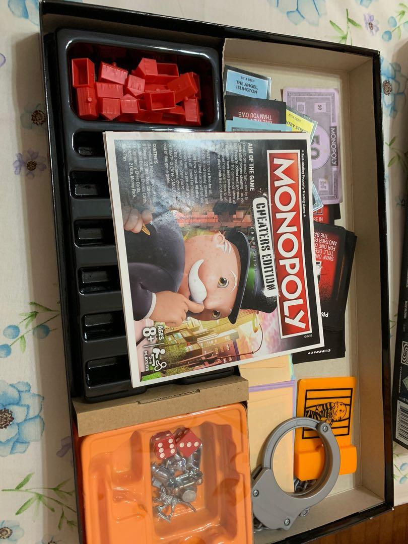 Monopoly cheater edition, Hobbies & Toys, Toys & Games on Carousell