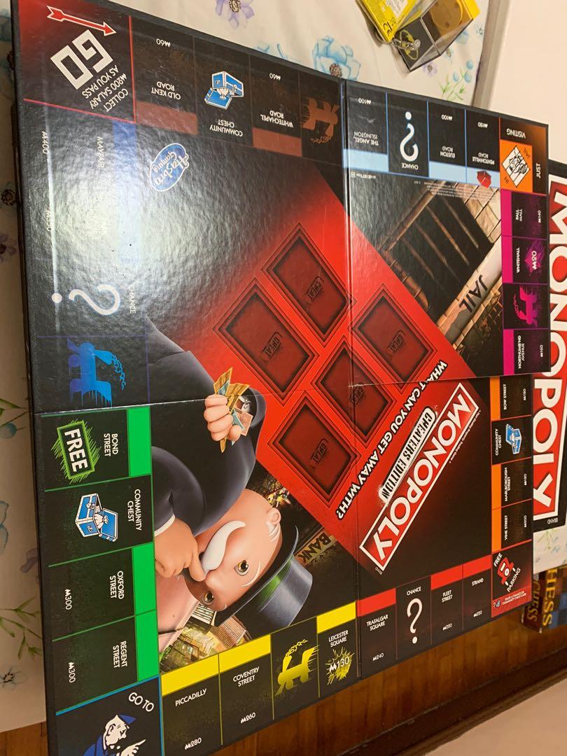 Monopoly cheater edition, Hobbies & Toys, Toys & Games on Carousell