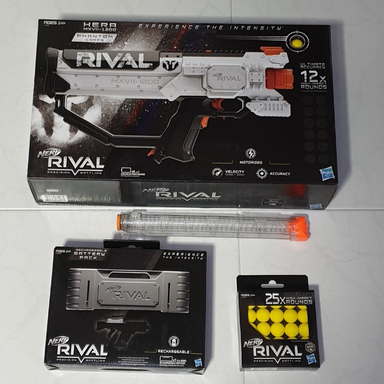 NERF Rival Phantom Corps Hera MXVII-1200 Set (Last Set), Hobbies & Toys ...
