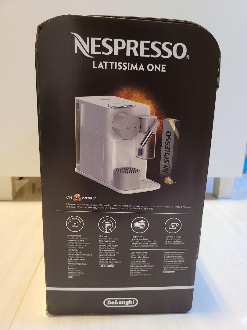 Nespresso Lattissima One, TV & Home Appliances, Kitchen Appliances ...