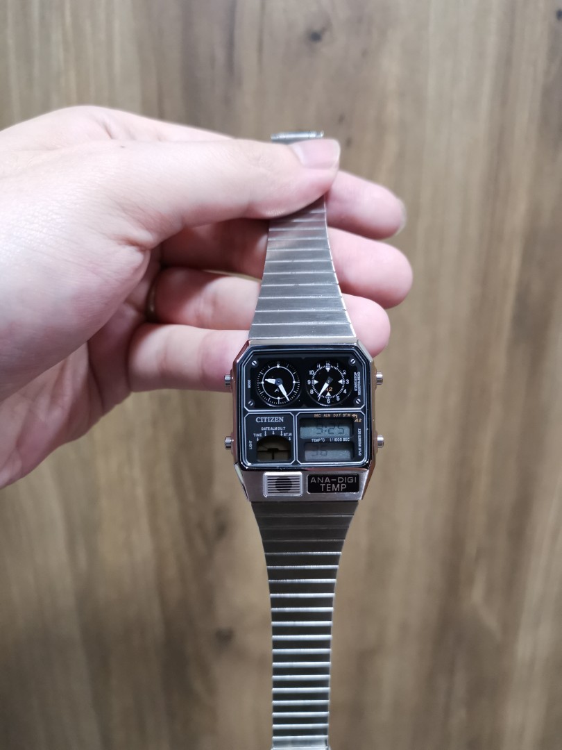 NEW: Citizen Ana-digi temp watch, Men's Fashion, Watches & Accessories ...