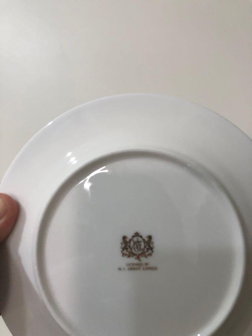 N.I orient express cake plates, Furniture & Home Living, Kitchenware ...