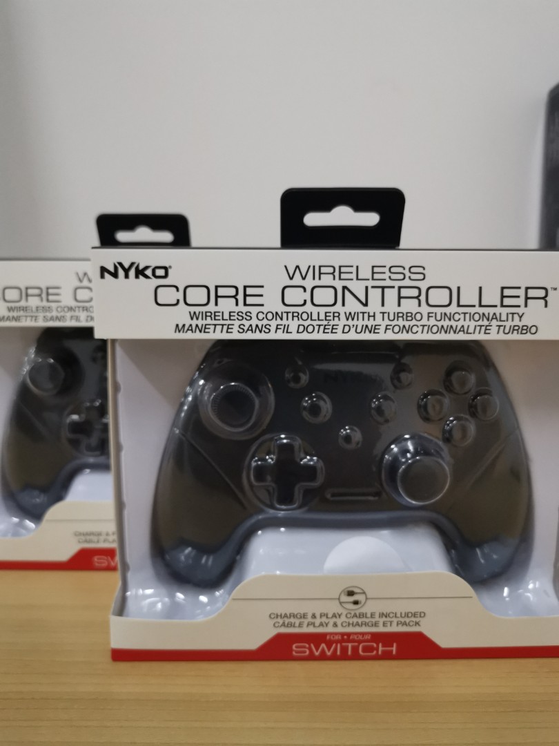 Nyko wireless core controller for Nintendo switch, Video Gaming, Gaming ...
