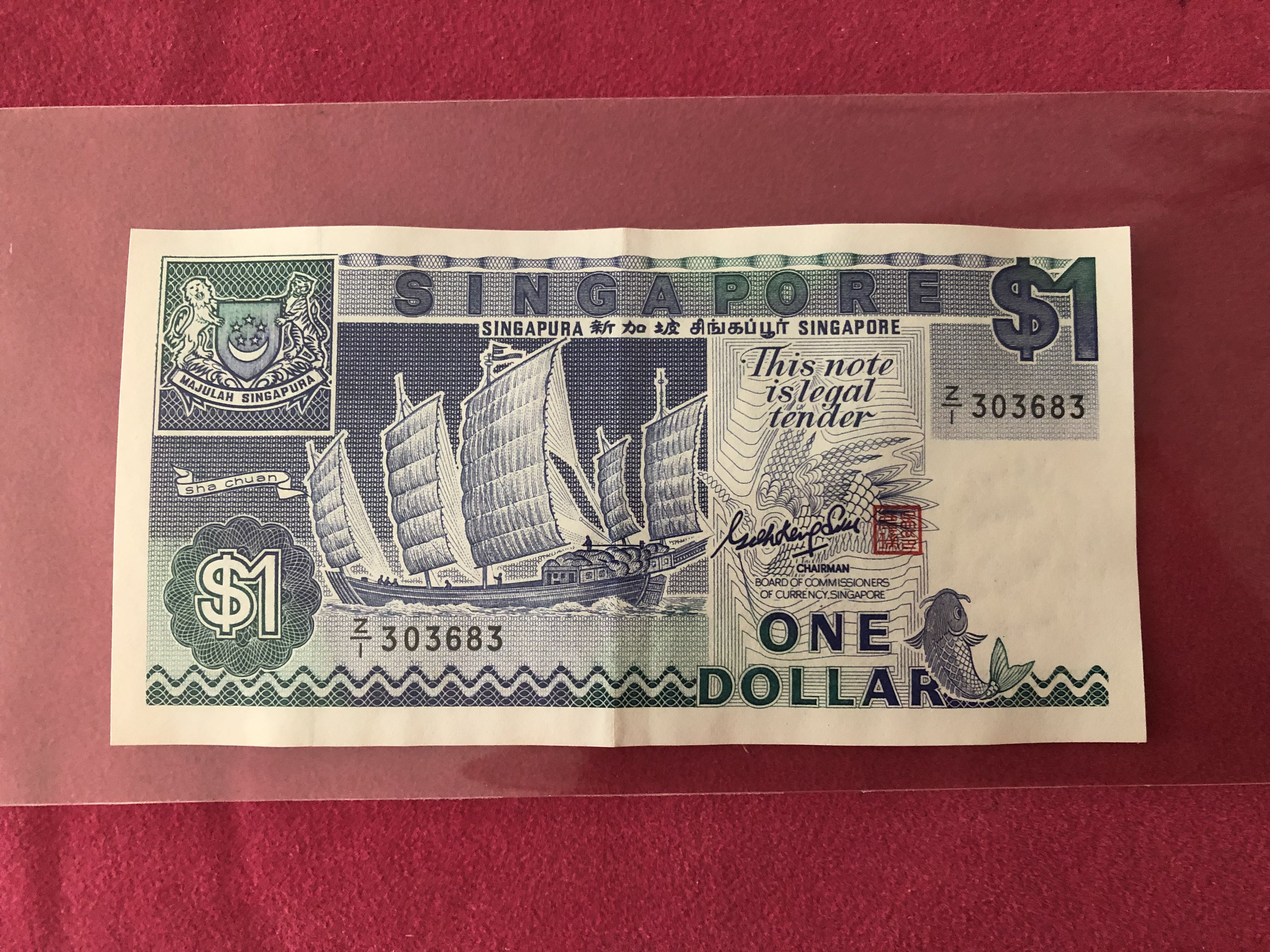 Old $1 replacement note, Hobbies & Toys, Memorabilia & Collectibles ...