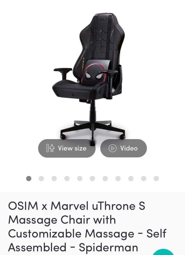 OSIM x Marvel uThrone S Massage Chair with Customisable Massage ...