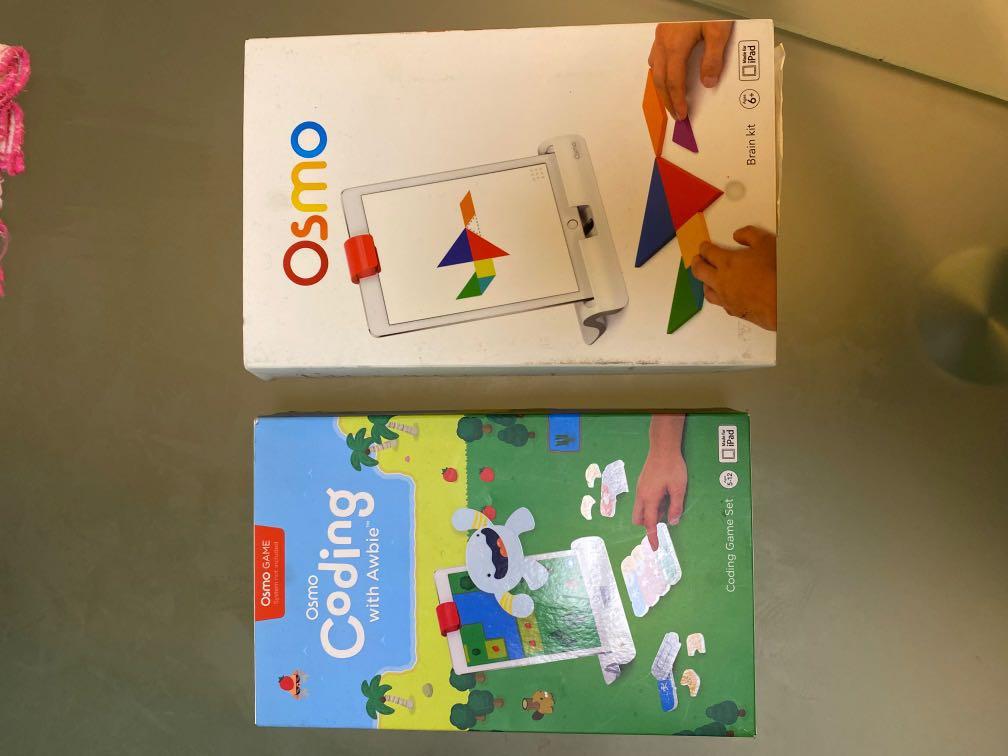 Osmo coding game set & Brain kit, 興趣及遊戲, 玩具 & 遊戲類 - Carousell