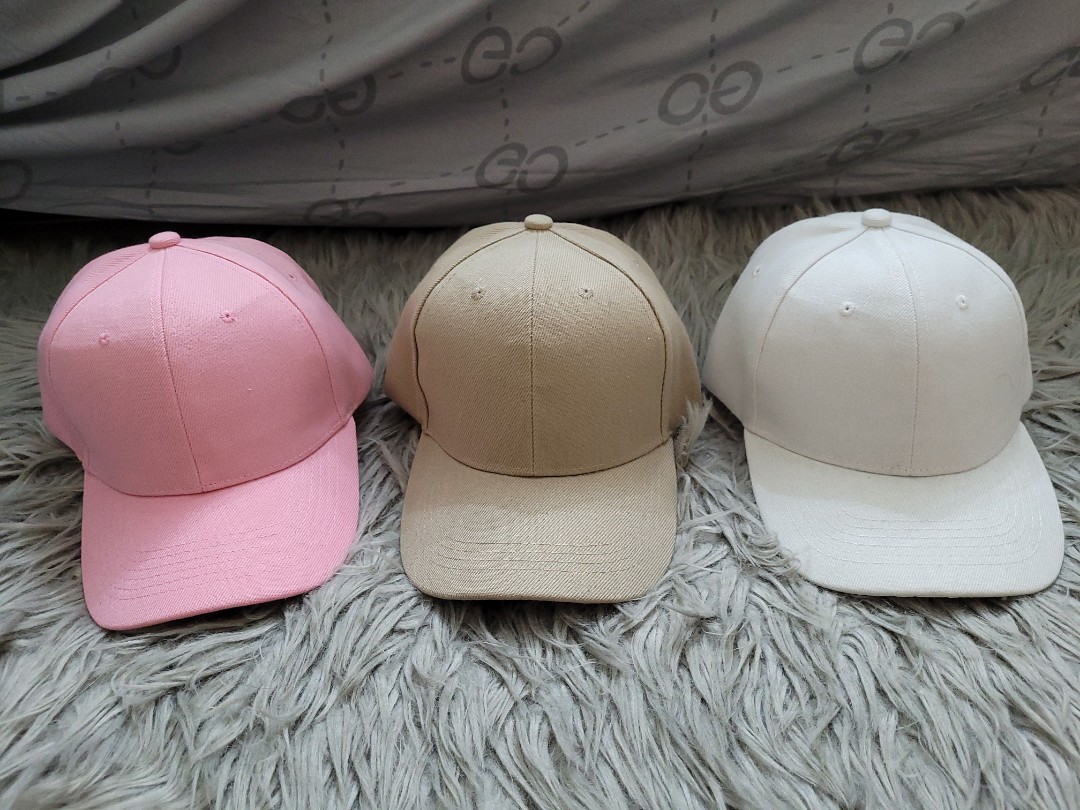 Plain colour Cap, Women's Fashion, Watches & Accessories, Hats ...