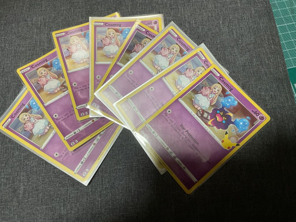Pokemon 25th anniversary cosmog, Hobbies & Toys, Toys & Games on Carousell