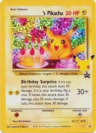 Pokemon 25th Celebration Birthday Pikachu, Hobbies & Toys, Toys & Games ...