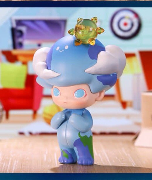 Popmart dimoo travel space 'Earth', Hobbies & Toys, Toys & Games on ...