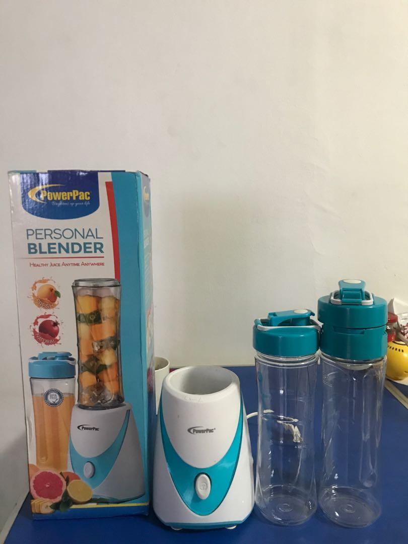 PowerPac Personal Juice Blender with 2 jugs, TV & Home Appliances ...