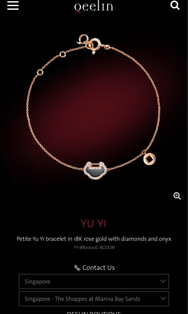 Qeelin Yu Yi bracelet, Luxury, Accessories on Carousell