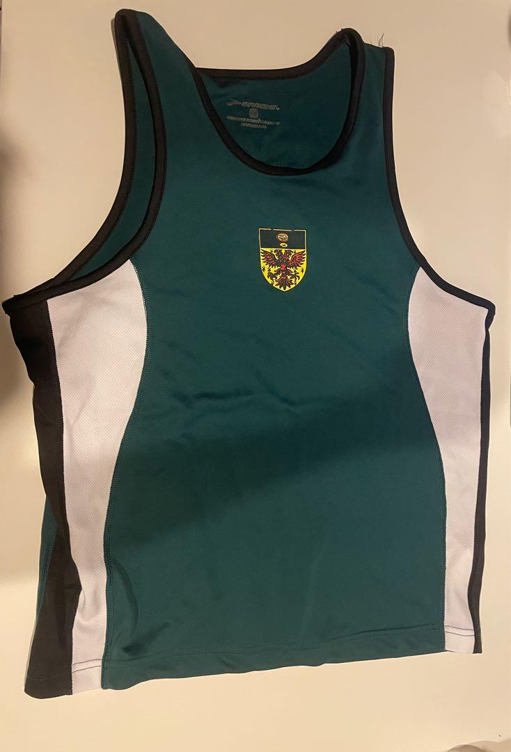 Raffles track & field singlet, Men's Fashion, Activewear on Carousell